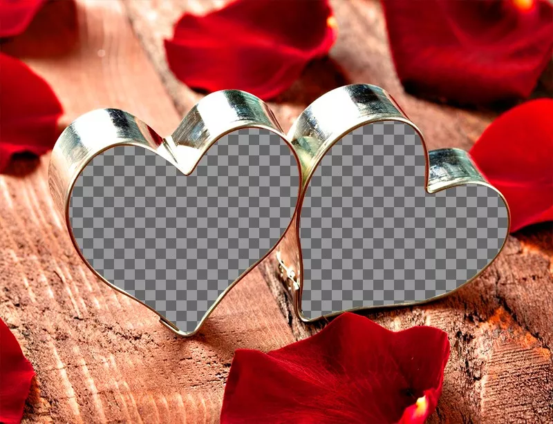 Fotos de amor en collages para personalizar - Fotoefectos