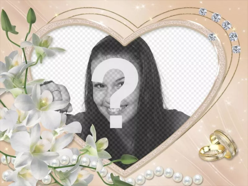 Decorar fotografias en forma de corazon - Fotoefectos