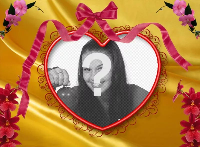 Decorar fotografias en forma de corazon - Fotoefectos