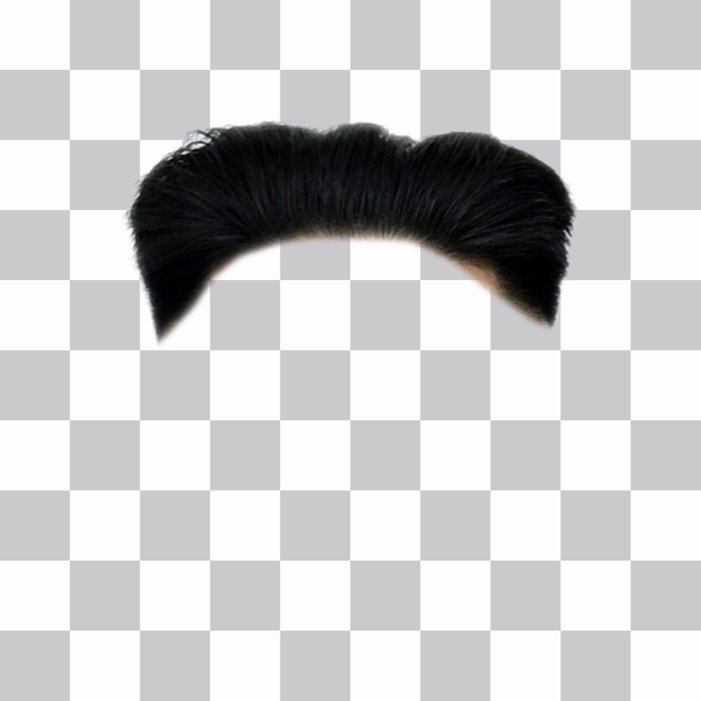 Sticker con el peinado de Kim Jong-un.