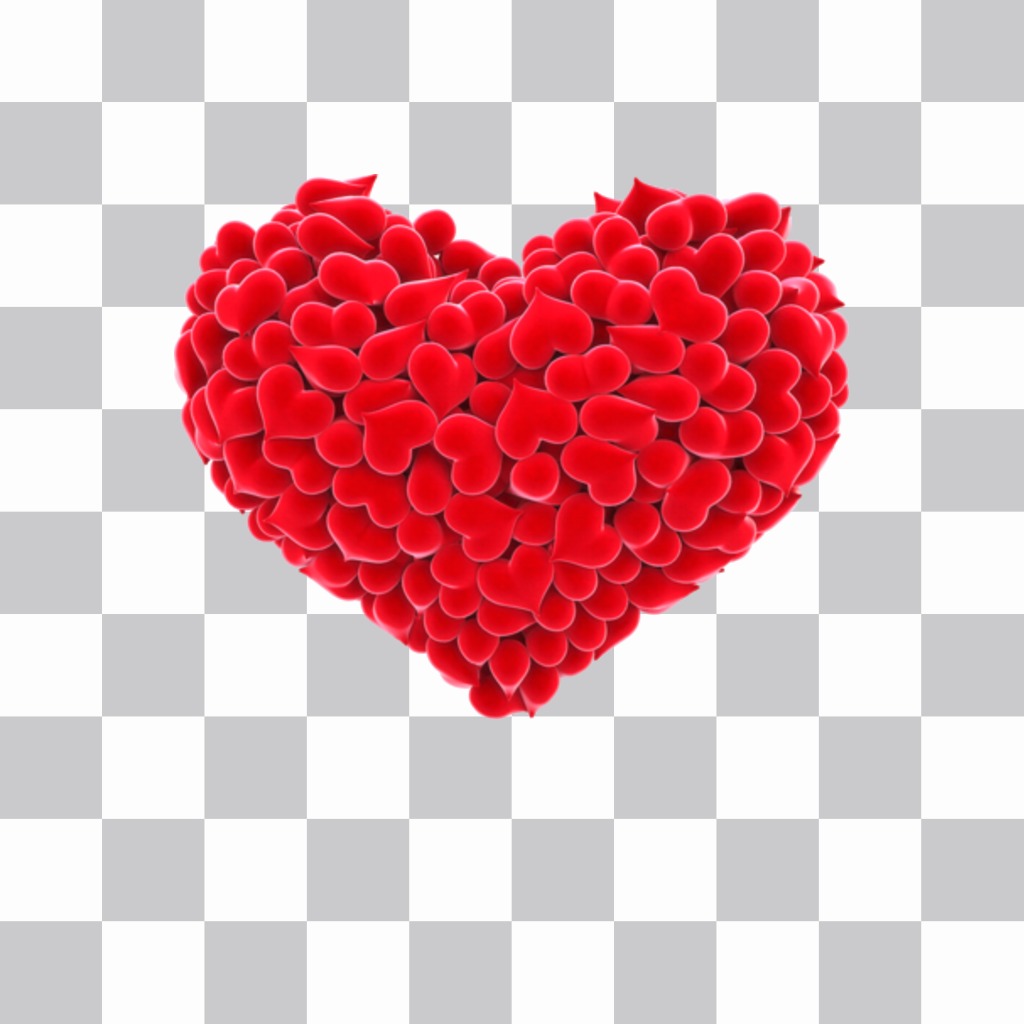 Decora tus fotos con nuestros stickers de corazones - Fotoefectos
