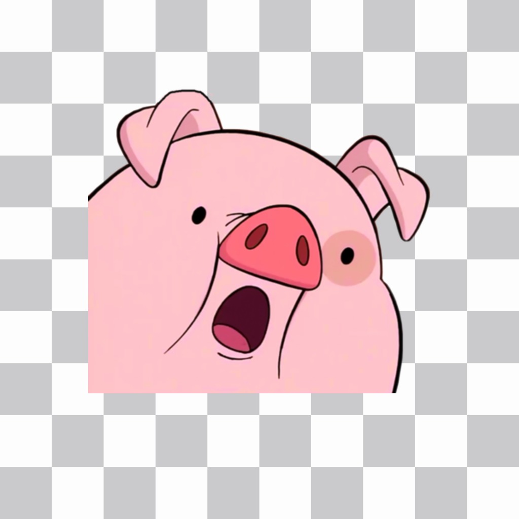 Fotomontaje online para poner un cerdito de color rosa en tus fotos ...