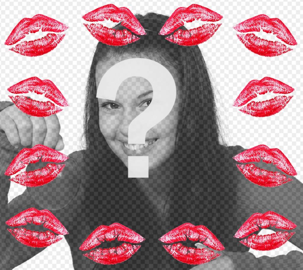 Besos en tus fotos con estos fotoefectos gratis - Fotoefectos