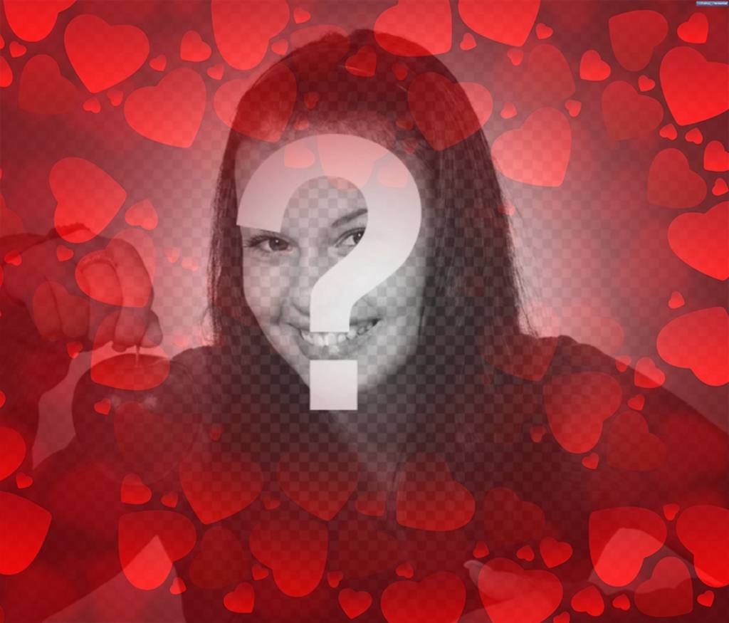 Marcos para fotos de corazones - Fotoefectos